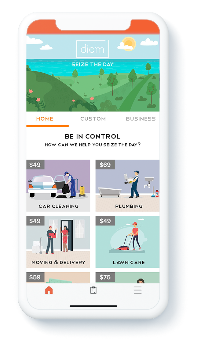 How Payment Works - Diem · On-Demand Household Services